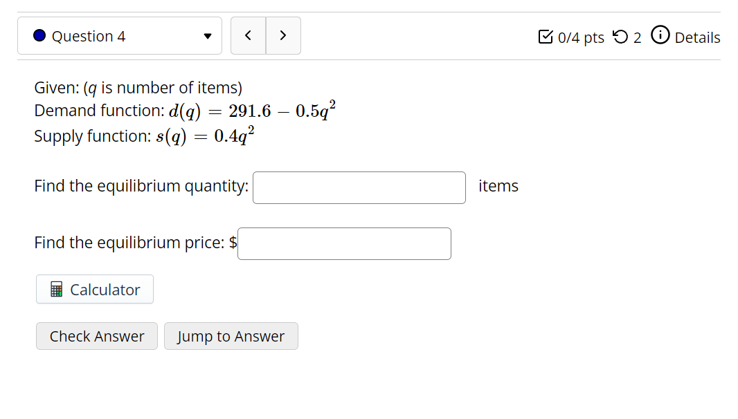 Solved 8 √o Question 5 0/4 pts 2 Details Use | Chegg.com