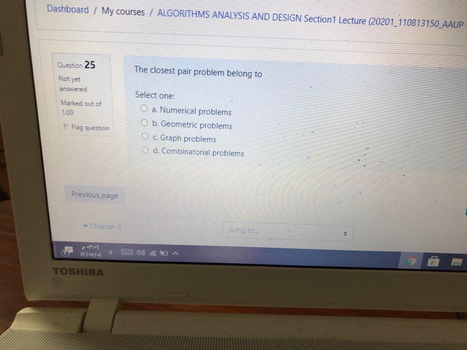 Solved Dashboard / My courses / ALGORITHMS ANALYSIS AND | Chegg.com
