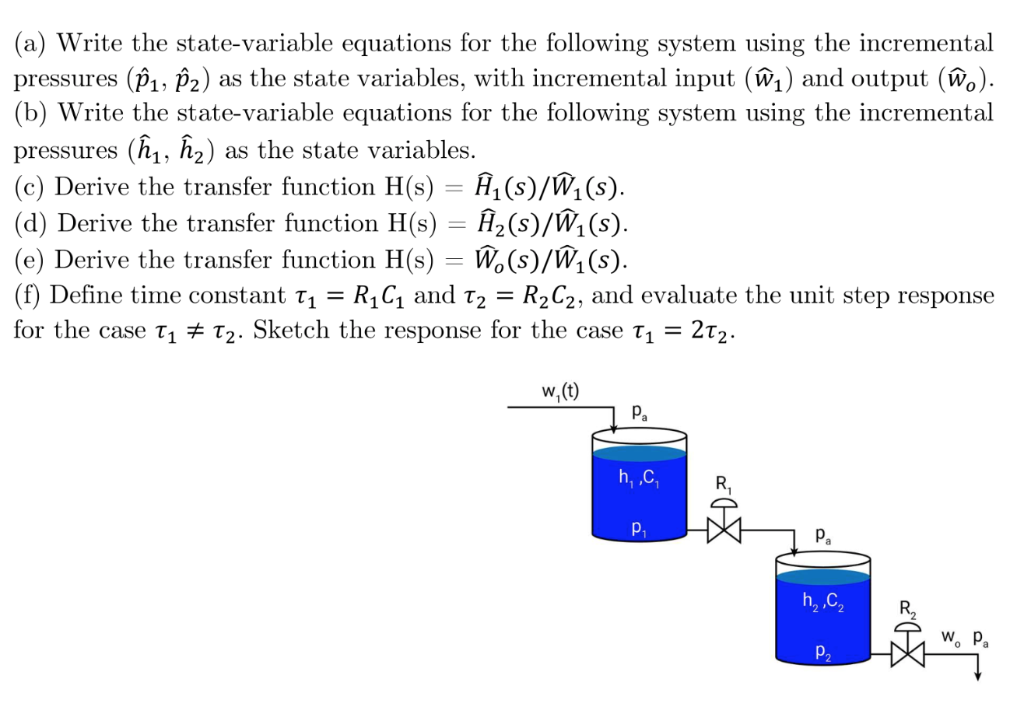 (a) Write the state-variable equations for the | Chegg.com