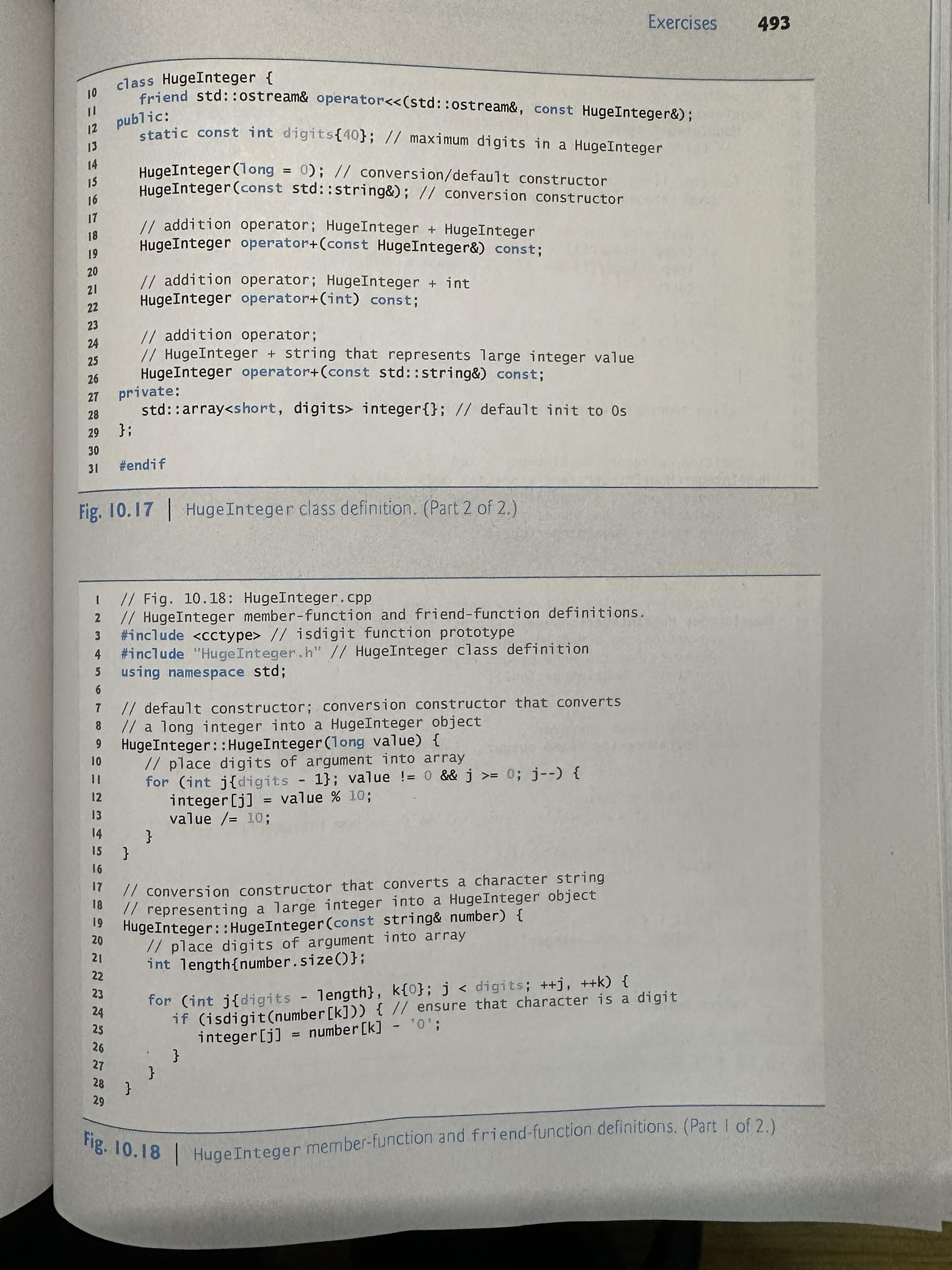 Solved 10.9 (HugeInteger Chass) A machine with 32-bit | Chegg.com