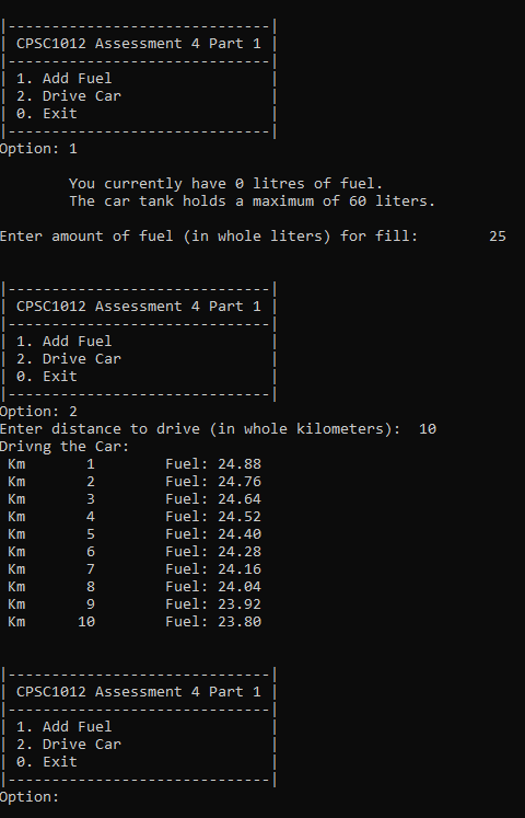 Solved Please solve this question in C# programming Car | Chegg.com