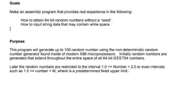 Solved Goals Make an assembly program that provides real | Chegg.com