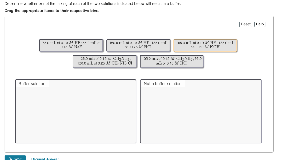 Solved Determine whether or not the mixing of each of the | Chegg.com