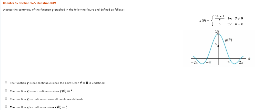 Solved Chapter 1, Section 1.7, Question 039 Discuss the | Chegg.com