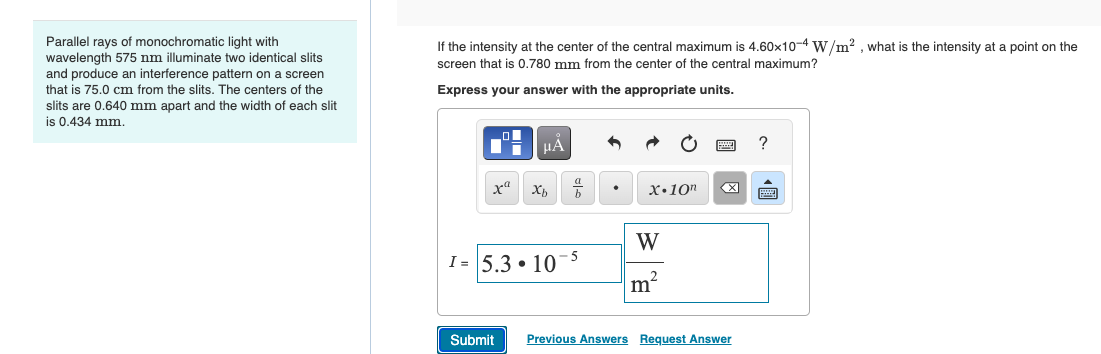 Solved Parallel rays of monochromatic light with If the | Chegg.com