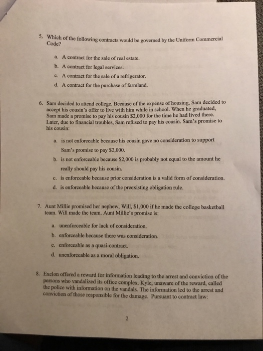 Solved Business law question | Chegg.com