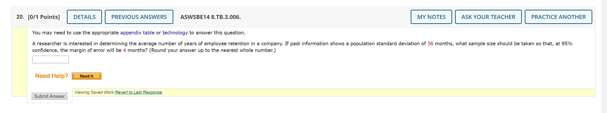 Solved You may need to use the appropriate appendix table or | Chegg.com