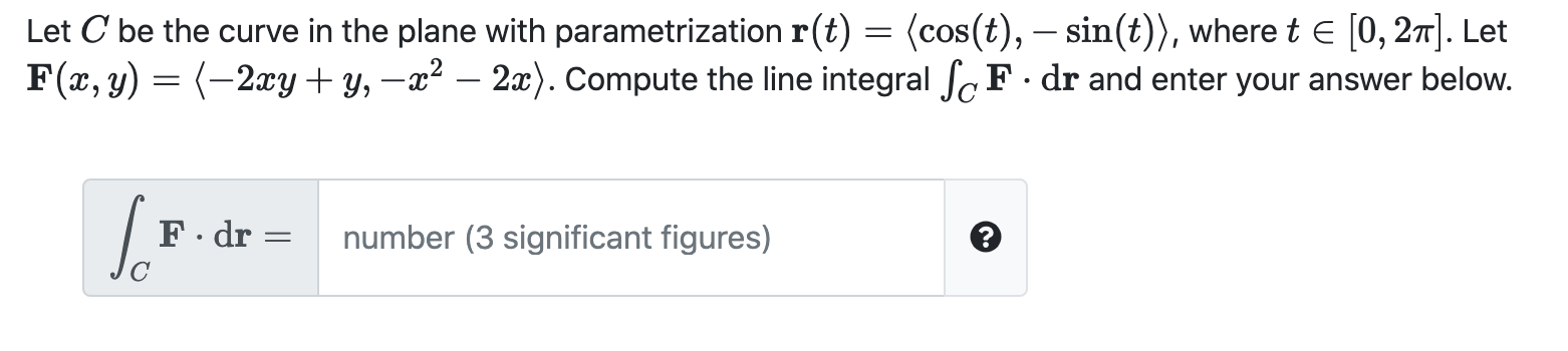 Solved Let C be the curve in the plane with parametrization | Chegg.com