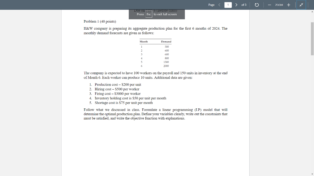 SOLVE it on paper do not solve it using EXCEL. i do | Chegg.com