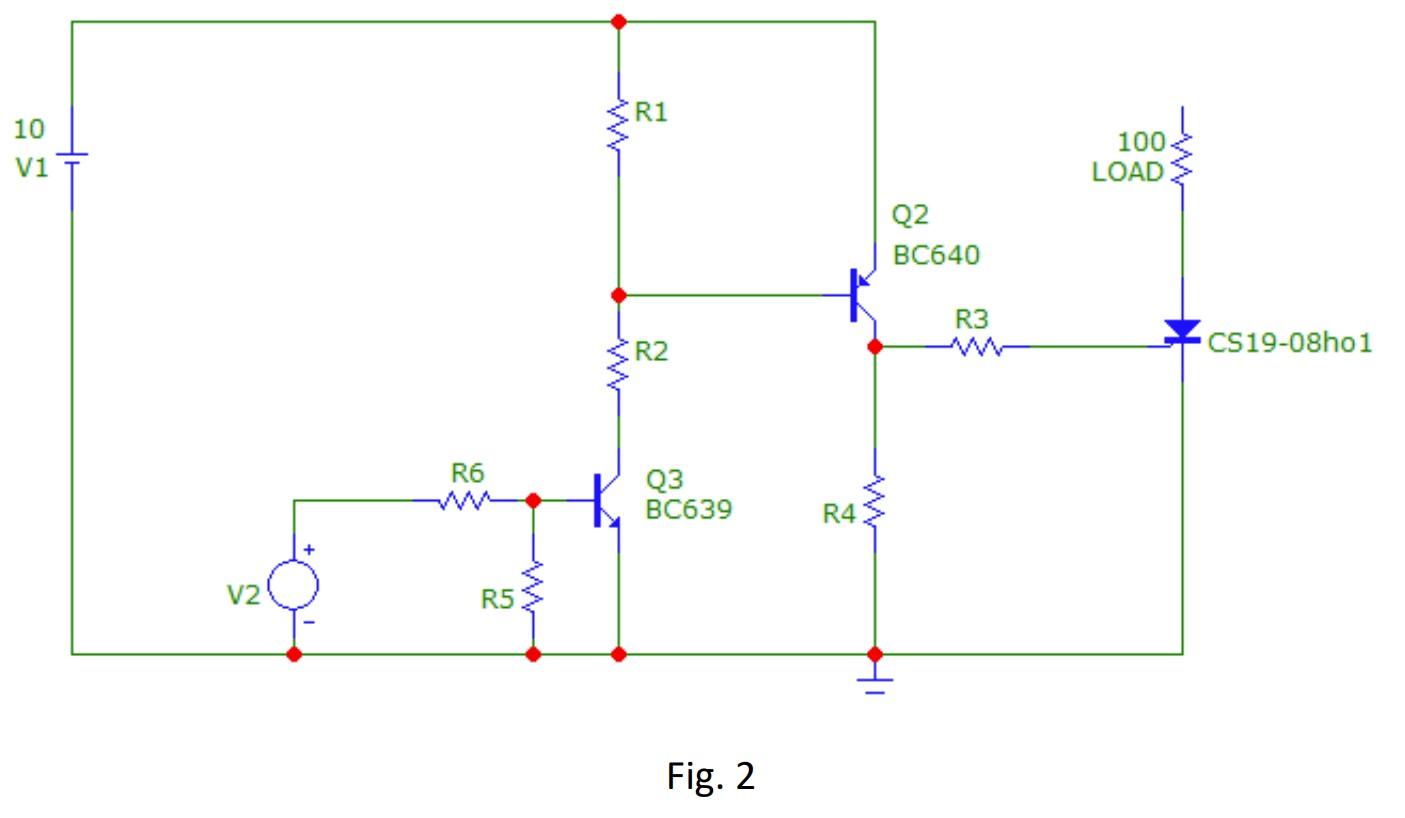 An SCR firing circuit is shown in Fig. 2 (connection | Chegg.com