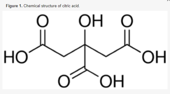 Solved Citric acid has three ionizable protons. That means, | Chegg.com