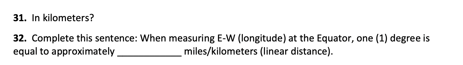 Solved Longitude NORTHË 105°90475° 60° Longitude is the | Chegg.com