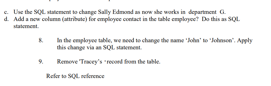 Solved 1. During last week's prac session, tables were | Chegg.com