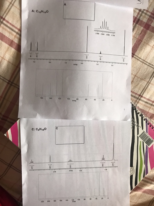 Solved A: C10H10 1to 140 120 100 to 20 | Chegg.com