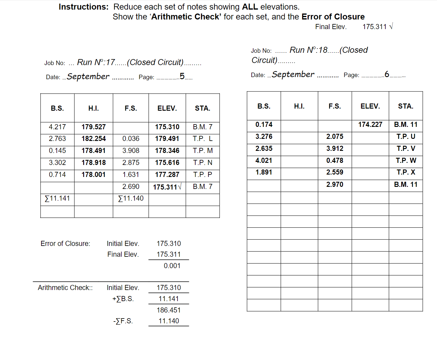 Solved Instructions: Reduce each set of notes showing ALL | Chegg.com