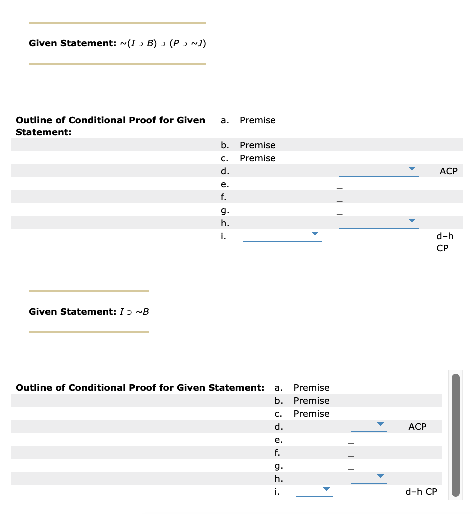 1 The Conditional Proof Method Cp The Conditional