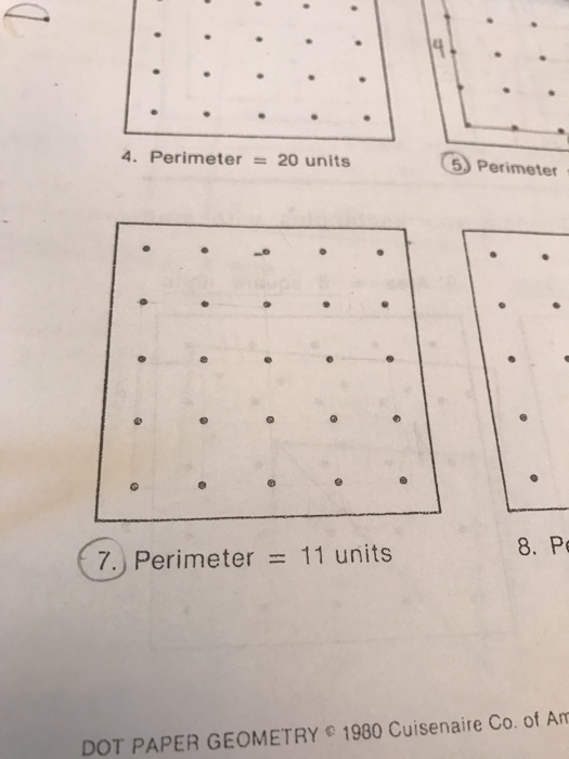 Solved How would you draw a polygon that has a perimeter of | Chegg.com