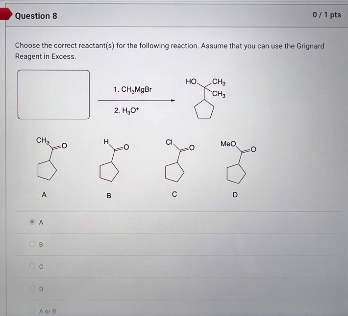 Solved Choose the correct reactant(s) for the following | Chegg.com