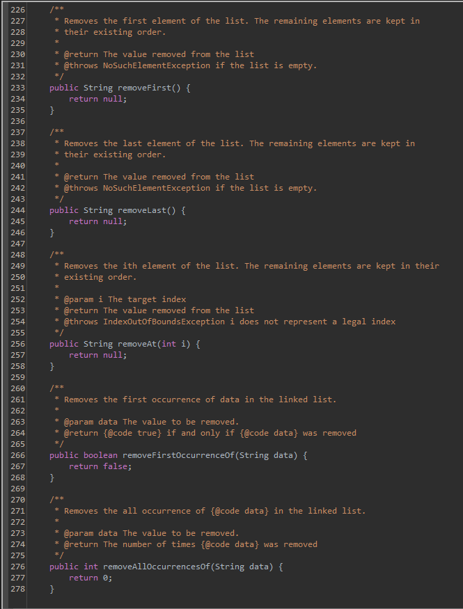 Solved Outcomes: • Write a Java program that implements | Chegg.com