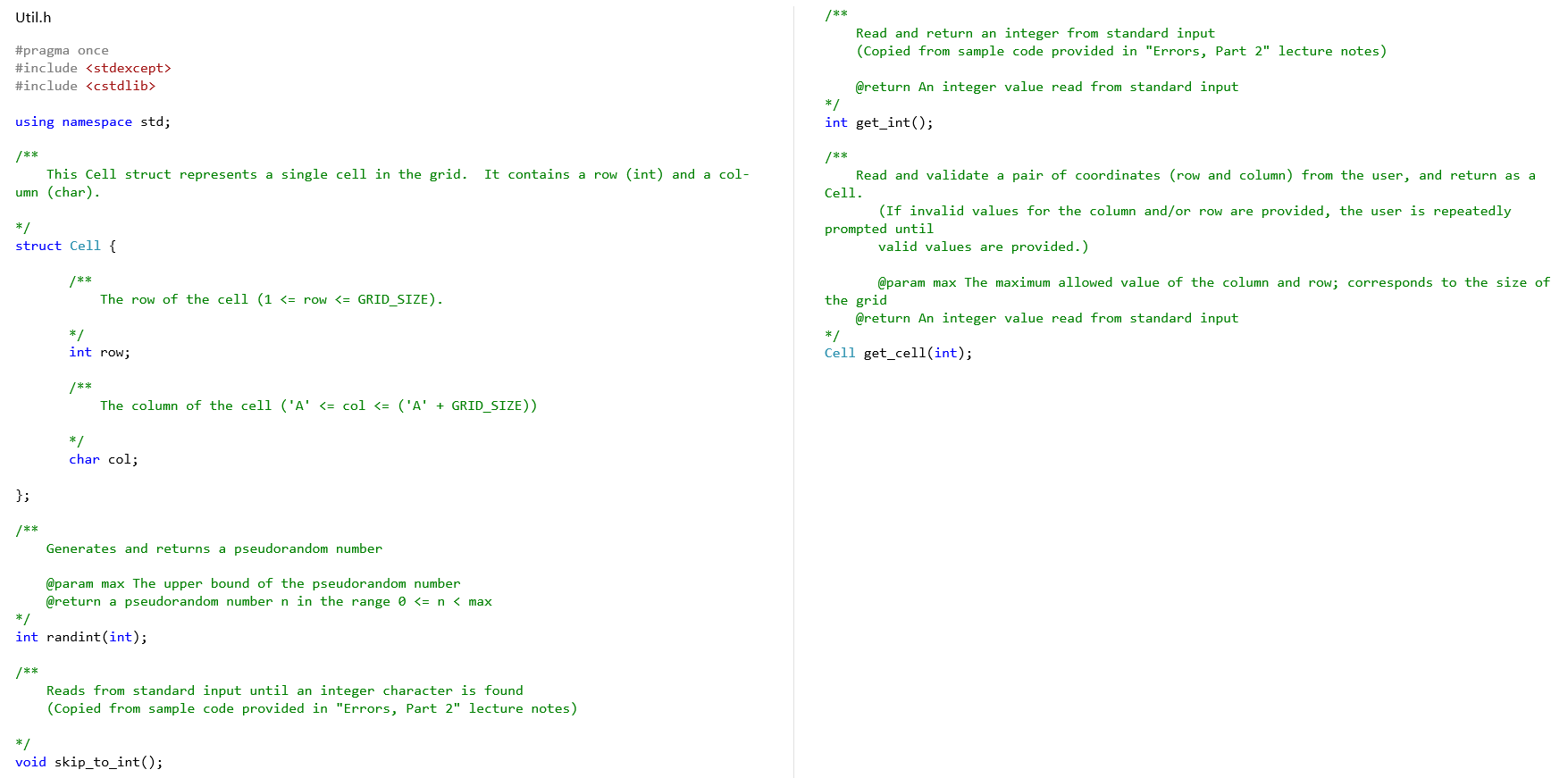 Solved CS231 Project #2: "Sea Battle!" For this project, you | Chegg.com
