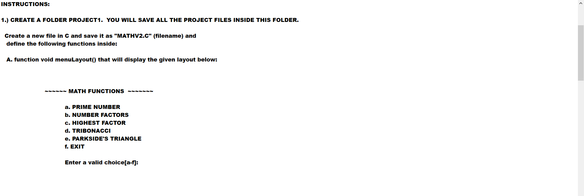 Solved SUBJECT: COMPUTER PROGRAMMING TOPIC: FUNCTIONS in | Chegg.com