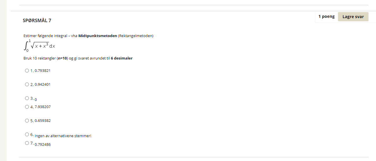 Solved Translate: Estimate the following integral - using | Chegg.com