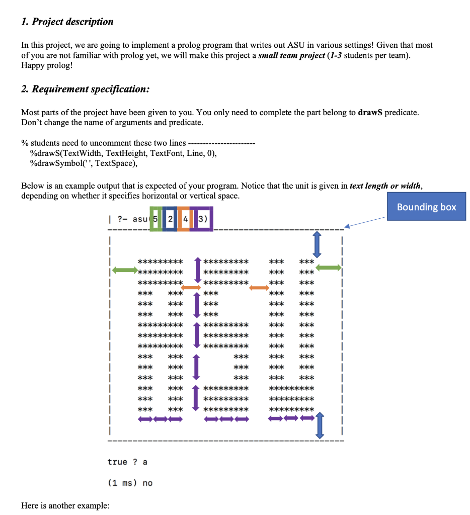 1. Project description In this project, we are going | Chegg.com