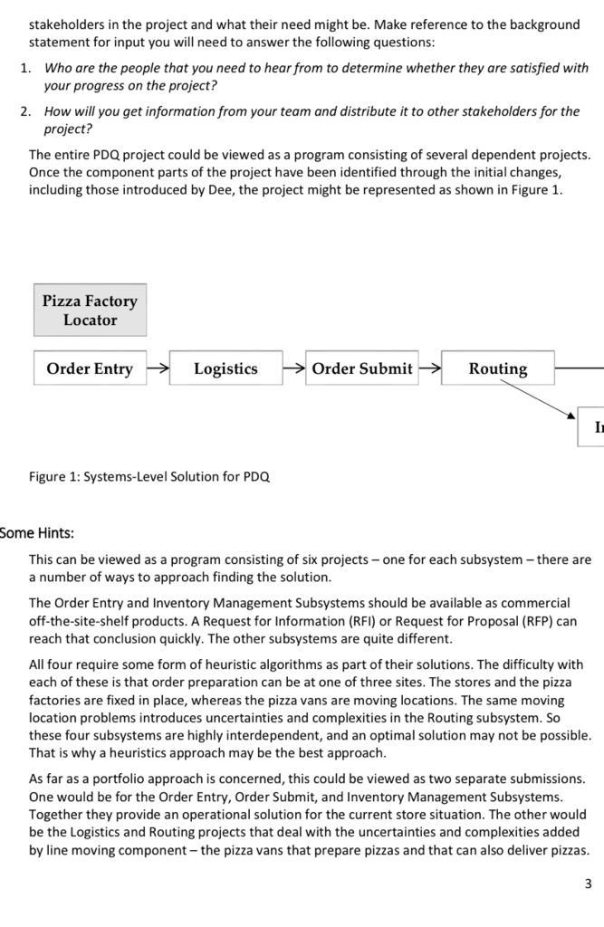 Solved [CULLED FROM WYSOCKI (2014)] Background Pizza | Chegg.com
