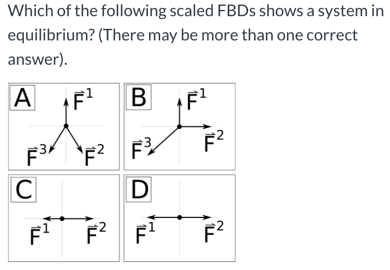 Solved FBD acceleration right | Problem Which of the | Chegg.com