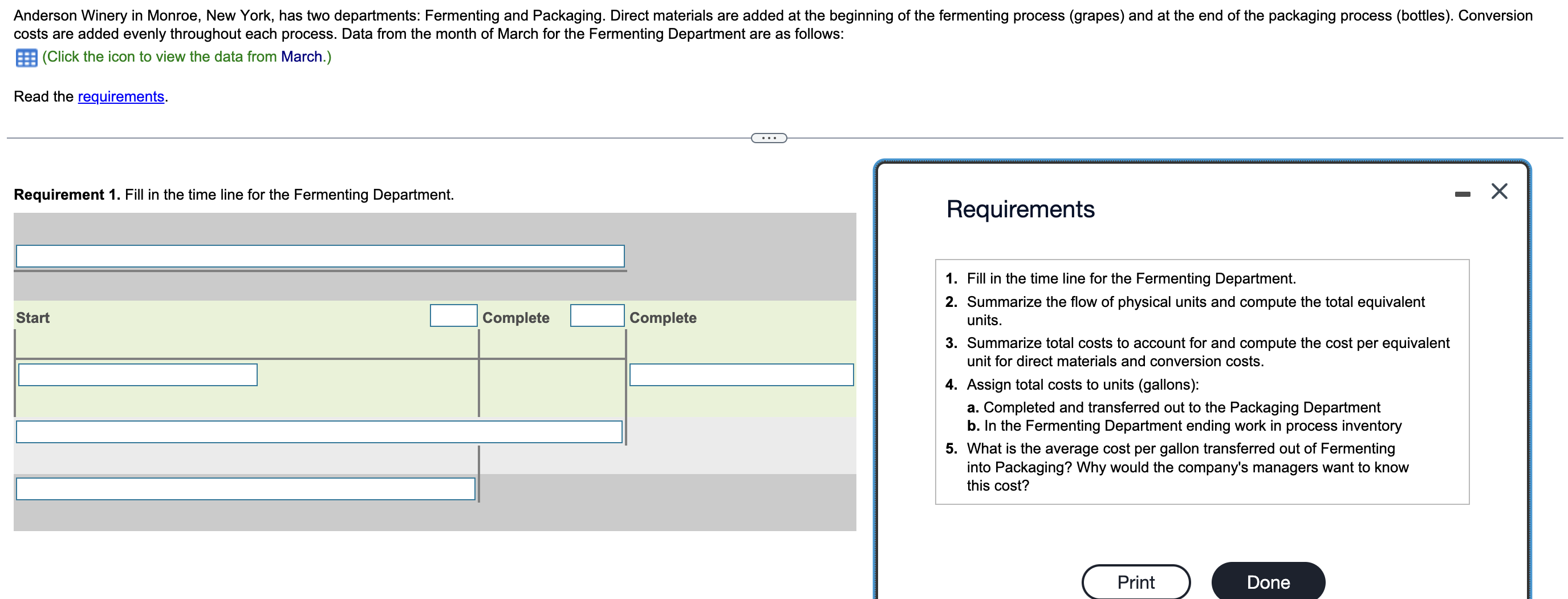 Solved costs are added evenly throughout each process. Data | Chegg.com
