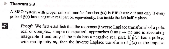 Solved 5.8 Show that a system with a proper rational | Chegg.com
