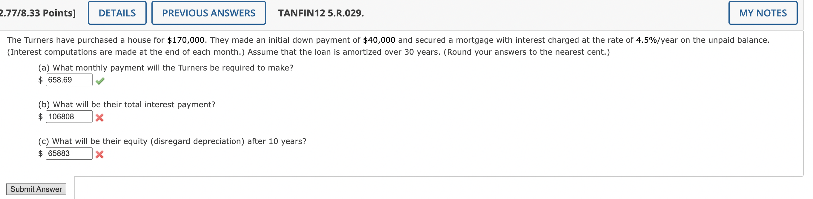 Solved (Interest computations are made at the end of each | Chegg.com