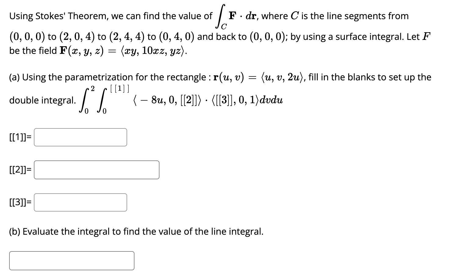 Solved Using Stokes' Theorem, we can find the value of | Chegg.com