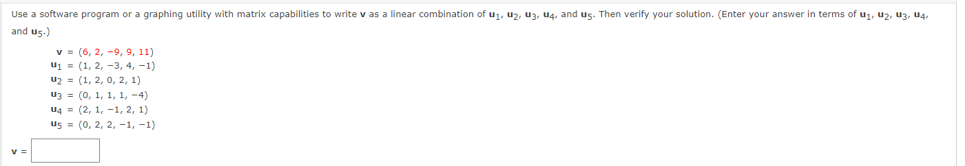 Solved and u5.) | Chegg.com