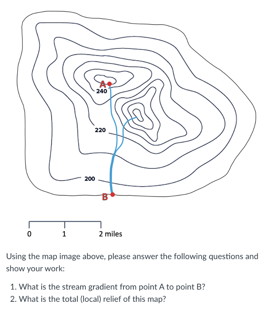 Solved Using the map image above, please answer the | Chegg.com