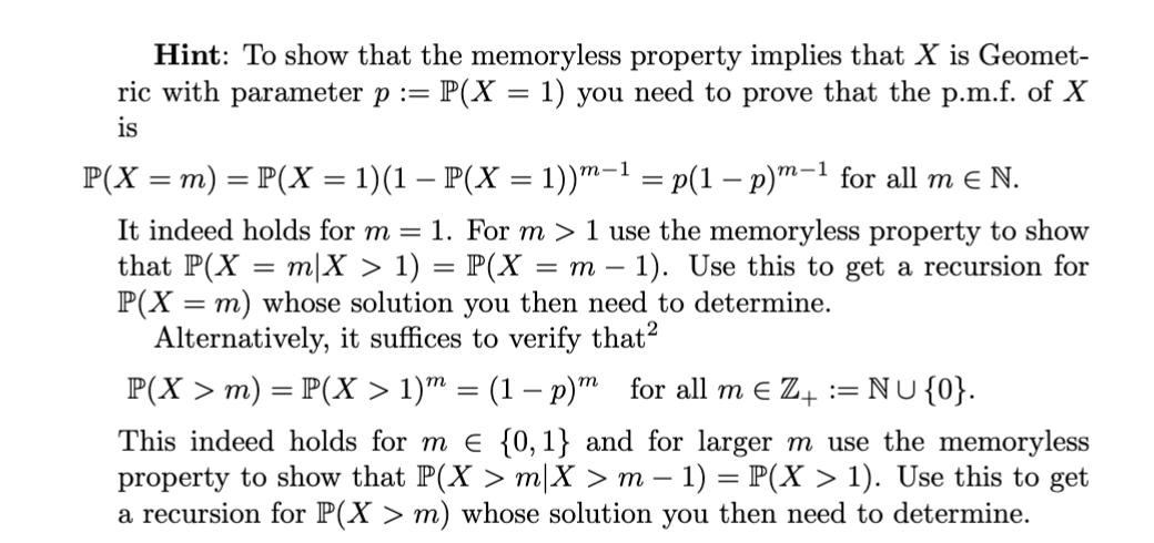 Solved Let X Be A Discrete Random Variable With Values In 
