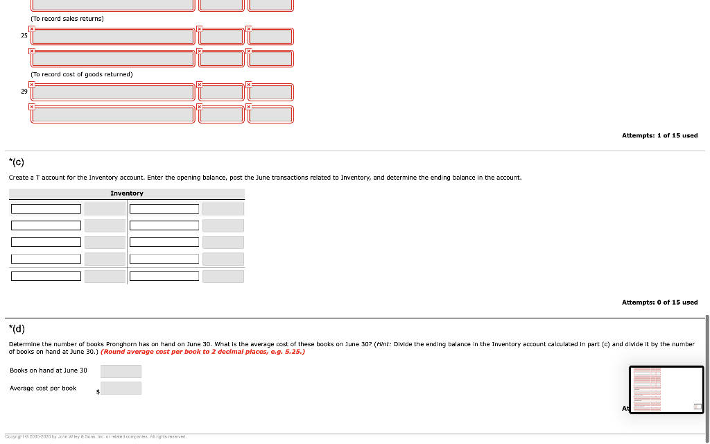 Solved * Problem 5-2A (Part Level Submission) Pronghom Book | Chegg.com