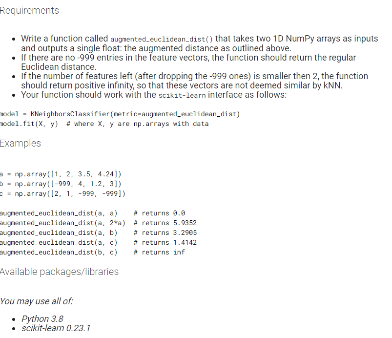 Solved Packages such as scikit-learn are indispensable when | Chegg.com
