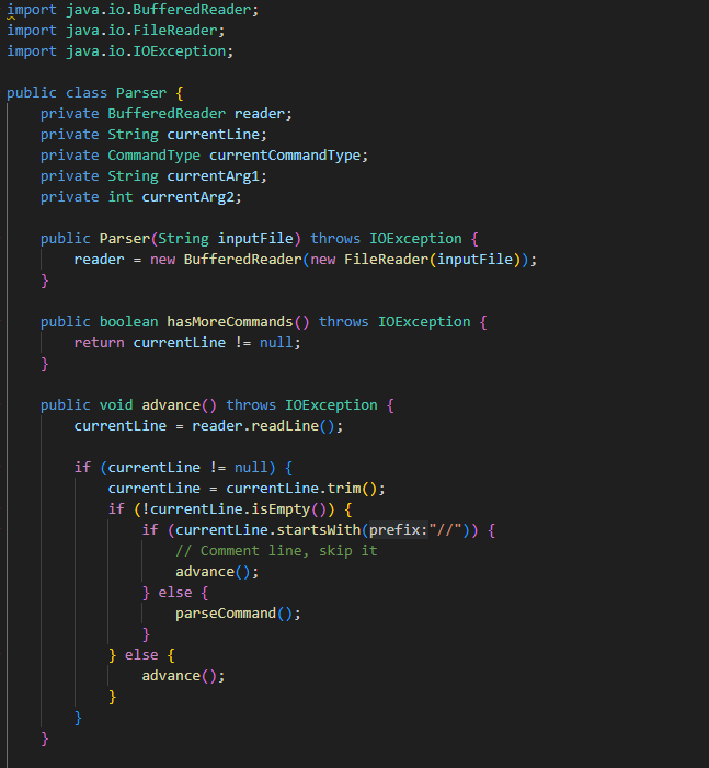Solved in my CodeWriter.java, can you write the code for | Chegg.com Solved in my CodeWriter.java, can you write the code for | Chegg.com