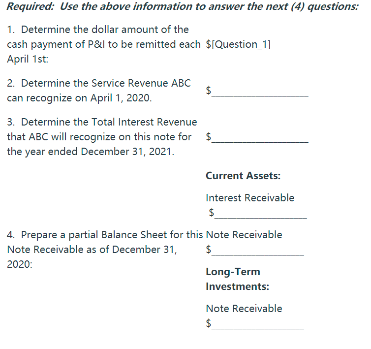 Solved Question 1 0.71 pts Long-Term Notes Receivable and | Chegg.com