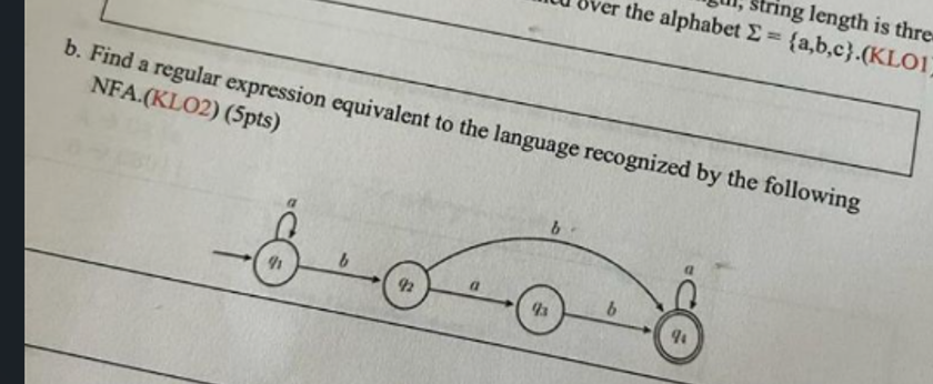 Solved Formal language and automata theory question | Chegg.com