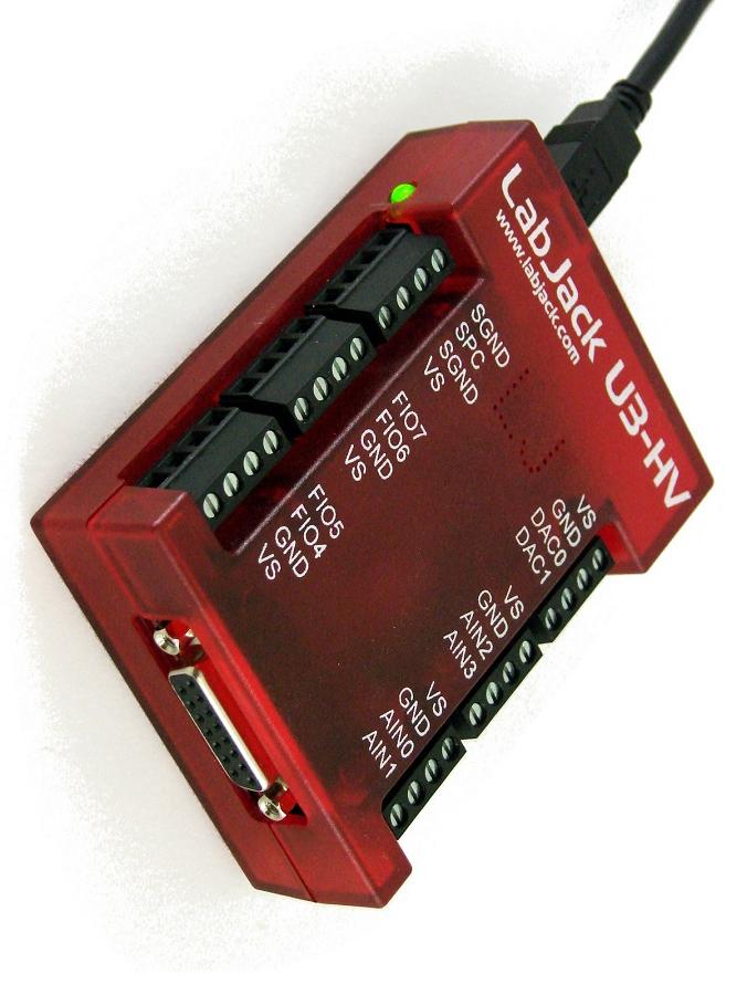 Solved A question regarding the LabJack U3-HV: Question: | Chegg.com