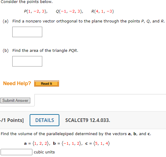 Solved Consider the points below. | Chegg.com