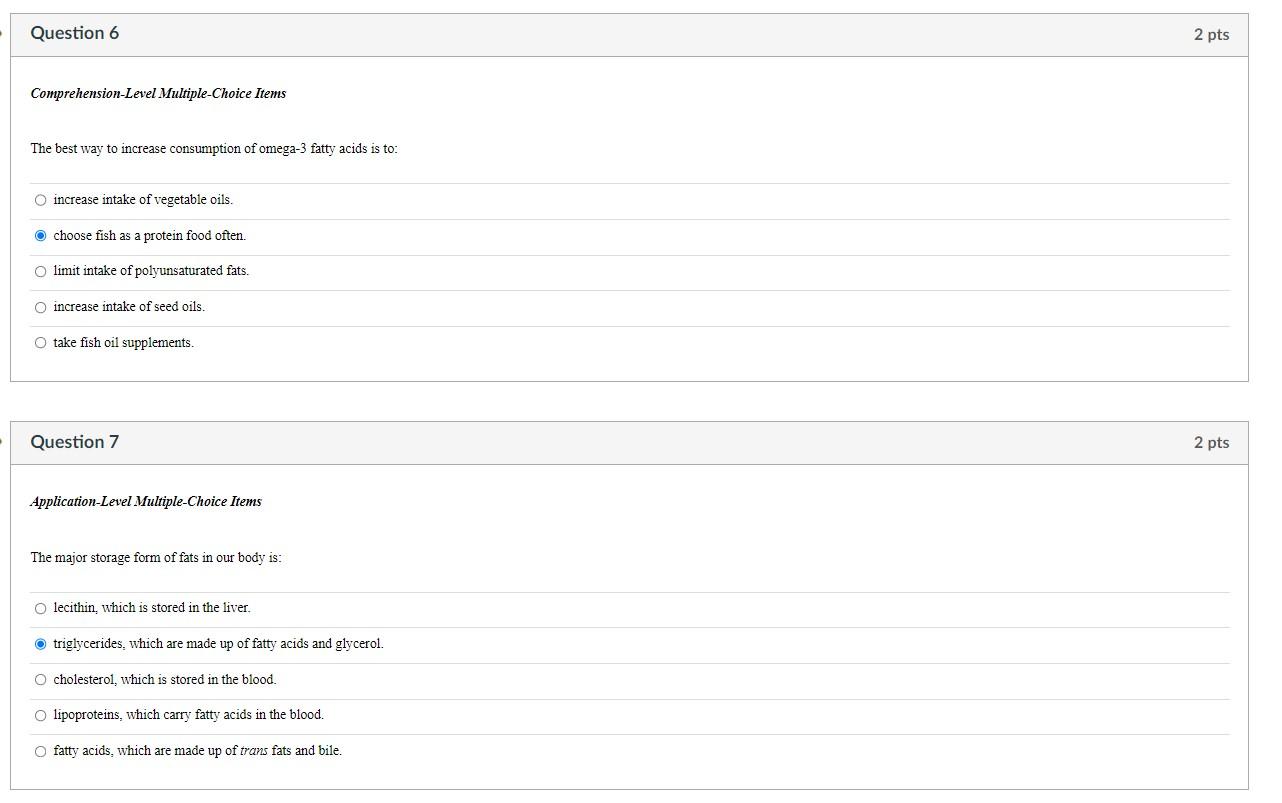Solved Question 6 2pts Comprehension-Level Multiple-Choice | Chegg.com