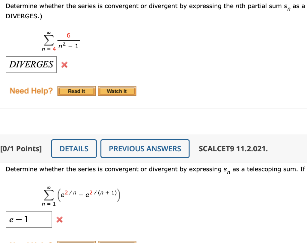 Solved Determine whether the series is convergent or | Chegg.com