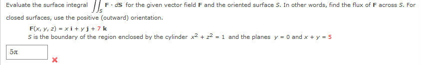 Solved Evaluate the surface integral \\( \\iint_{S} | Chegg.com