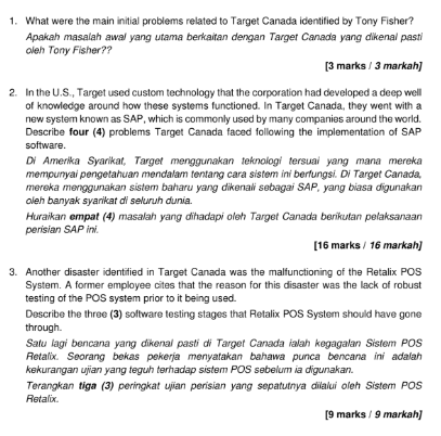Solved 1. What were the main initial problems related to | Chegg.com