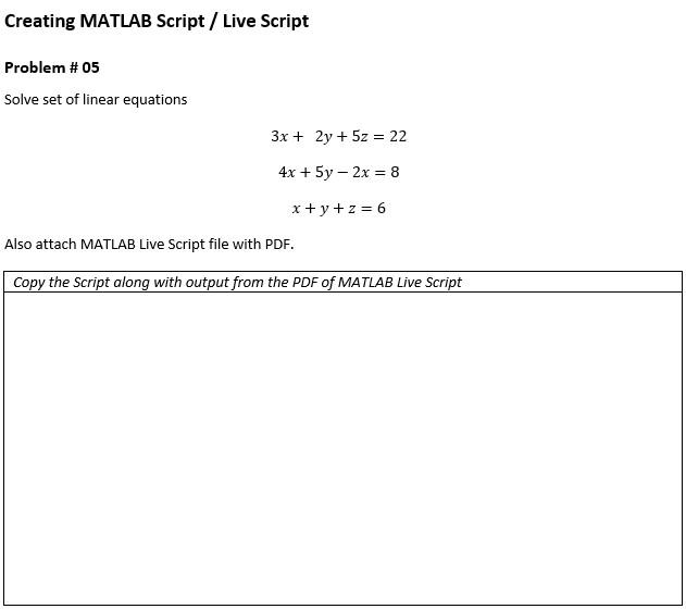Solved Create the following matrices: (a) | Chegg.com