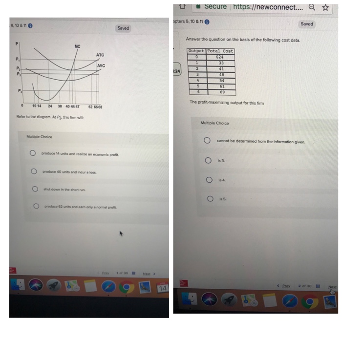 Solved secure https://newconnect.... apters 9,10 & 1 Saved | Chegg.com