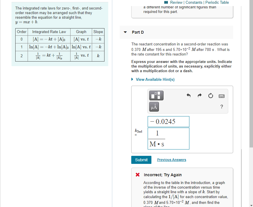 Solved Review Constants Periodic Table a different number of | Chegg.com